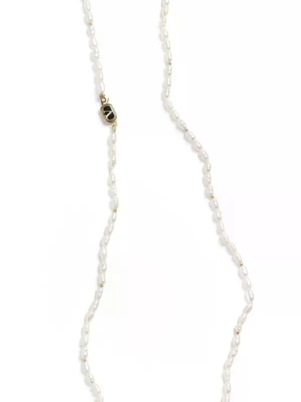 Valentino Garavani Ovalette Pearl Necklace