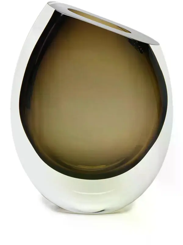 GARDECO 96 Murano Glass Vase - Brown