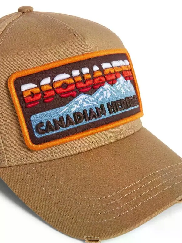 Dsquared2 Logo-appliqué Baseball Cap