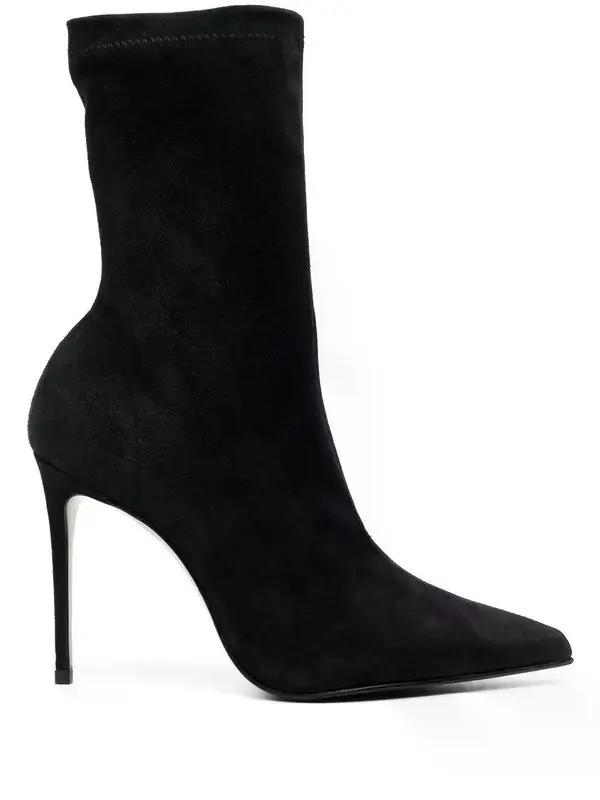 LE SILLA Eva 100mm Suede Ankle Boots