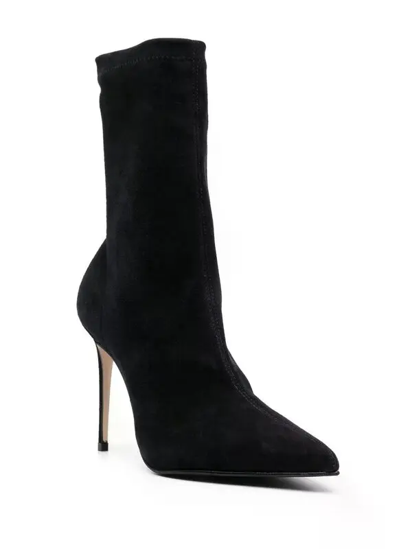LE SILLA Eva 100mm Suede Ankle Boots