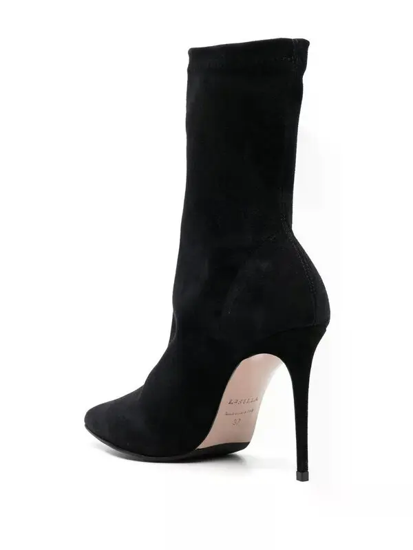 LE SILLA Eva 100mm Suede Ankle Boots