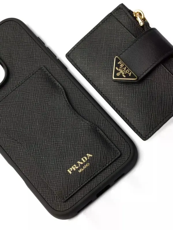 Prada Saffiano Leather Iphone 16 Pro Max Case