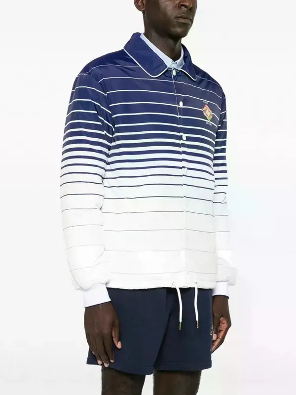 Casablanca Les Elements Coach Jacket - Blue