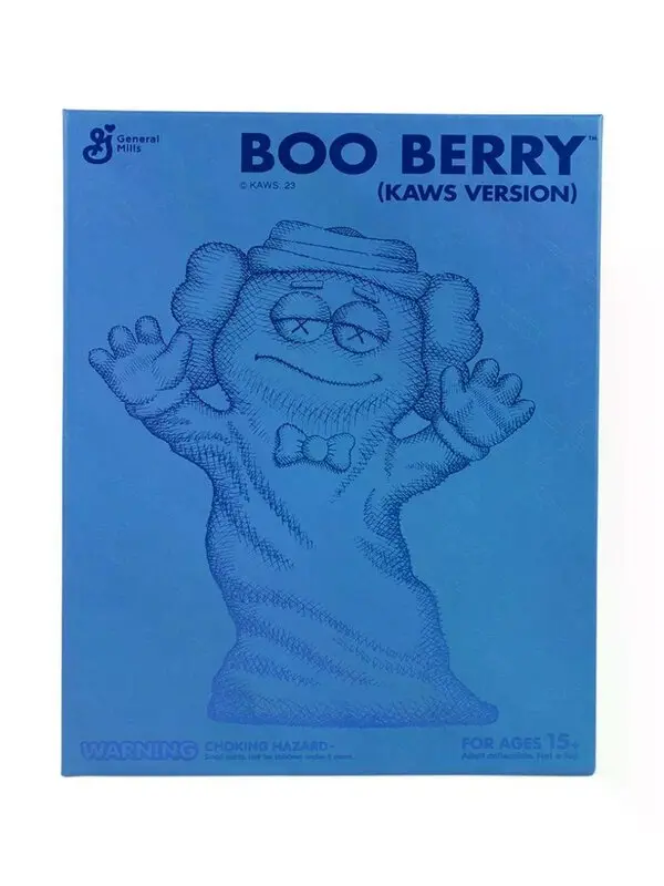KAWS Cereal Monsters Boo Berry Figure