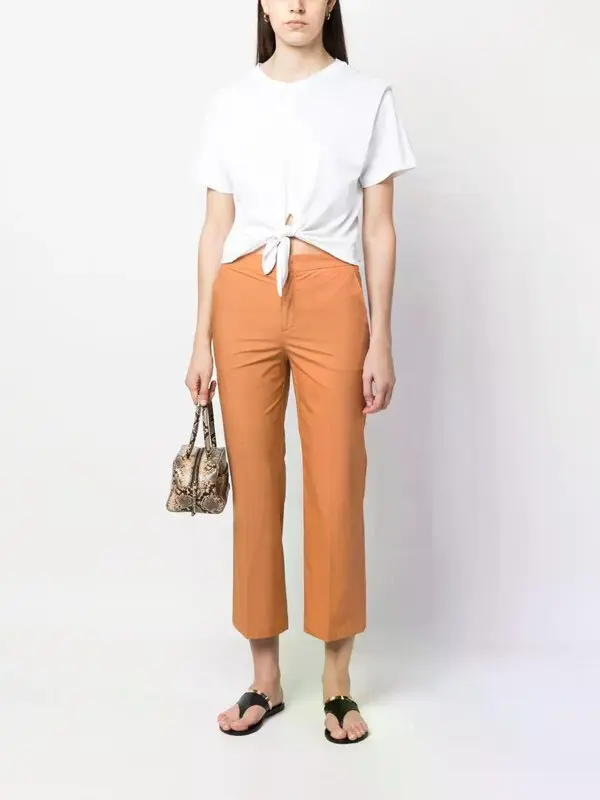 TWINSET Cropped Tailored Trousers