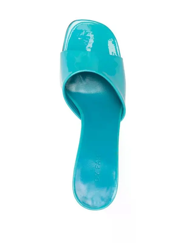 By Far Tais 85mm Patent-leather Sandals