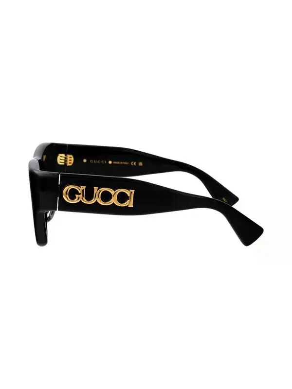 Gucci Square-frame Sunglasses - Black