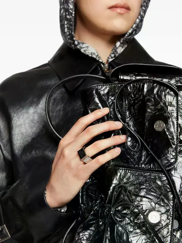 Acne Studios Logo-engraved Signet Ring