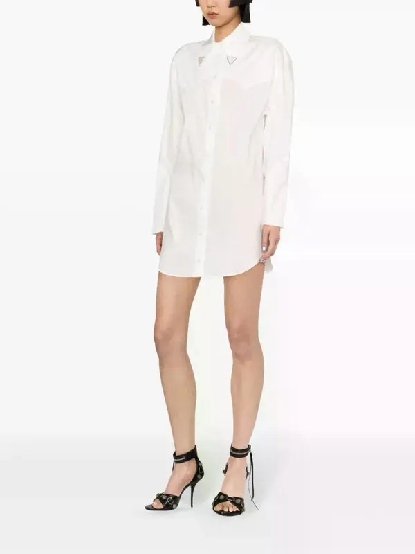 Giuseppe Di Morabito Metal-tips Mini Shirtdress