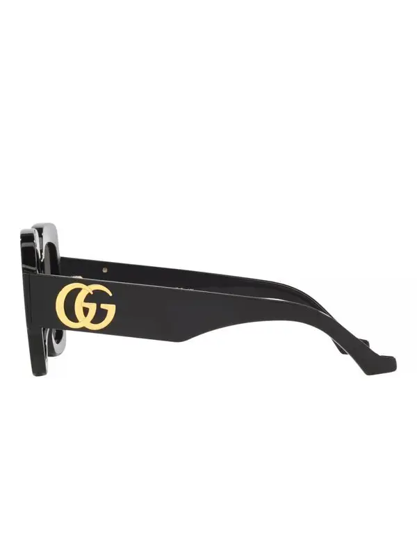 Gucci Oversize-frame Sunglasses - Black