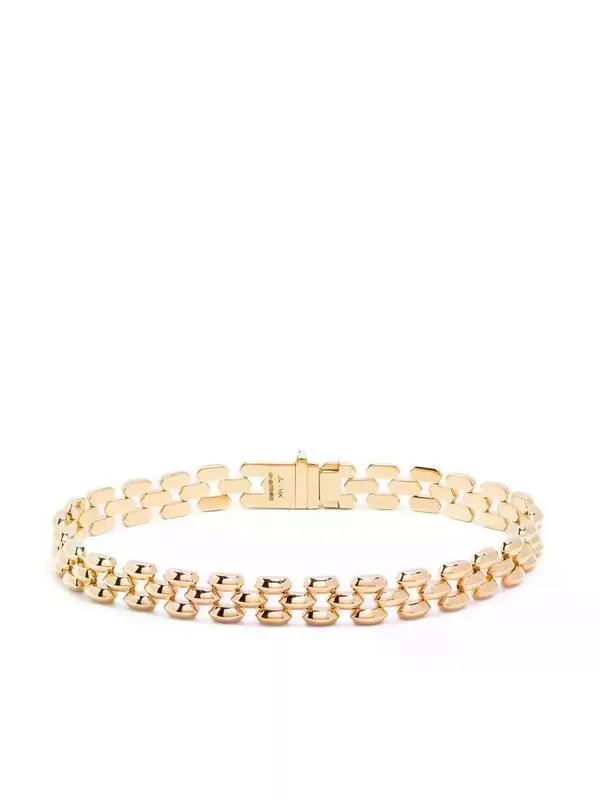 Lizzie Mandler 18kt Yellow Cleo 3-row Bracelet - Gold