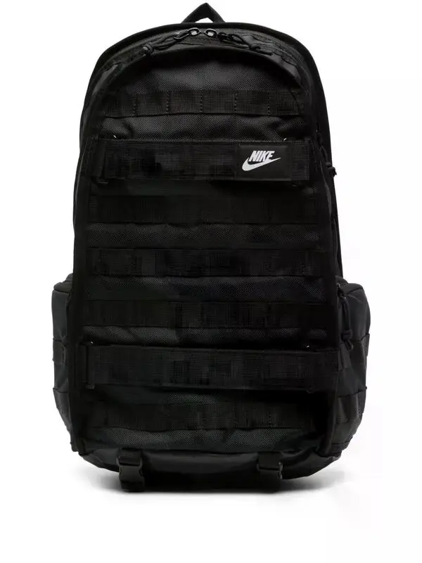 Nike Logo-patch Backpack - Black