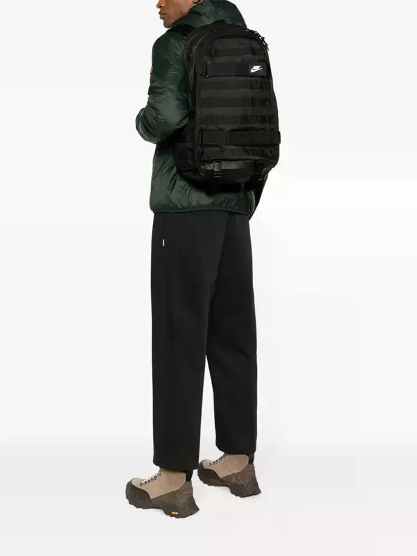 Nike Logo-patch Backpack - Black