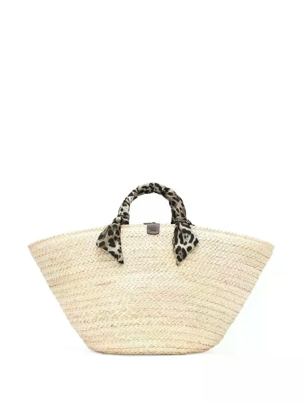 Dolce & Gabbana Medium Kendra Logo Patch Tote Bag - Neutrals