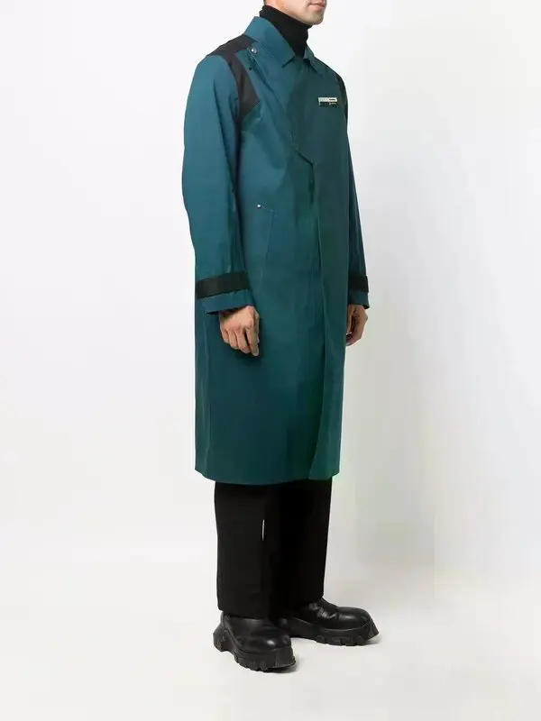A-COLD-WALL* Logo-badge Longline Trench Coat