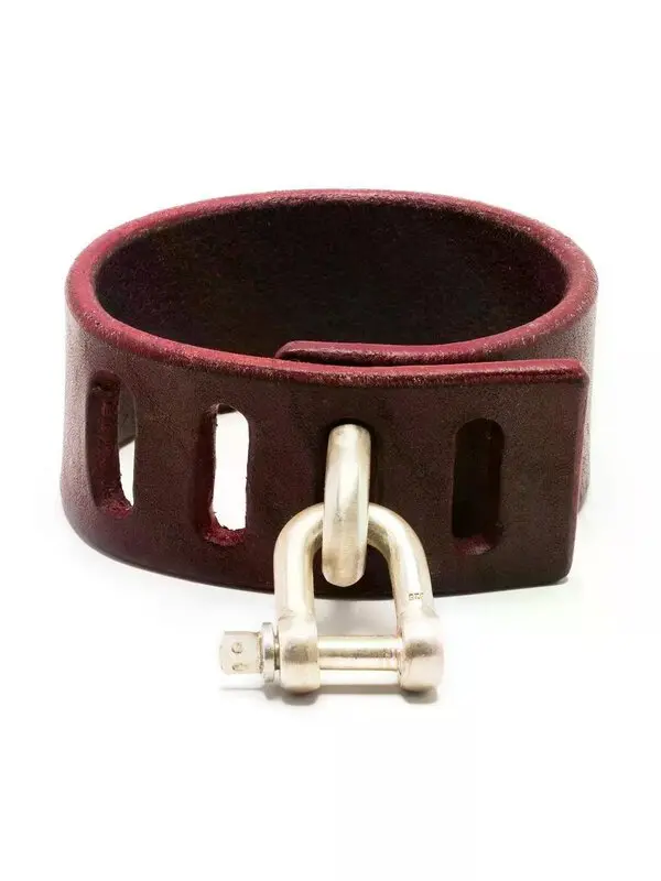 PARTS OF FOUR Restraint Charm Bracelet - Red