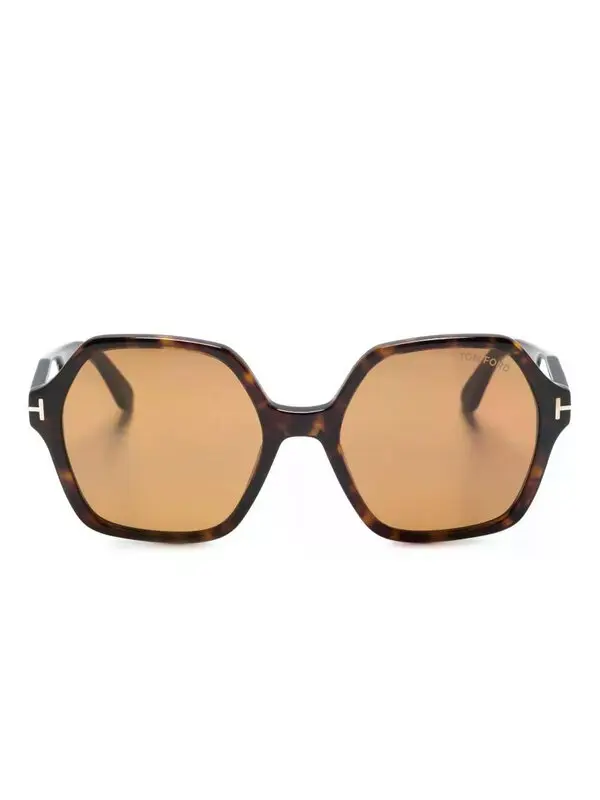 TOM FORD Oversize-frame Sunglasses - Brown