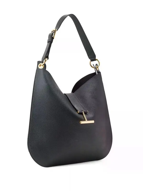 TOM FORD Tara Leather Crossbody Bag - Black