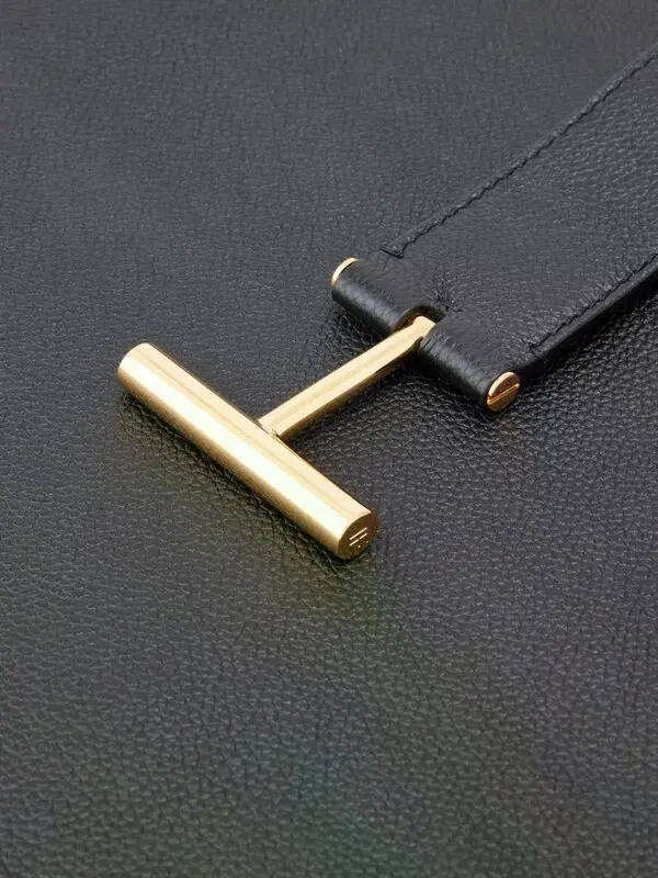 TOM FORD Tara Leather Crossbody Bag - Black