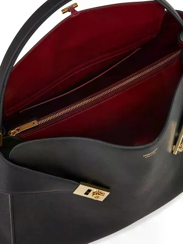 FERRAGAMO Large Hug Shoulder Bag