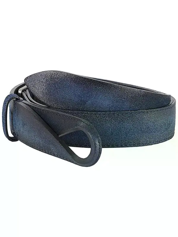 Orciani Washed Leather Belt
