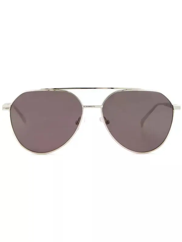 Alexander McQueen Pilot-frame Sunglasses - Silver