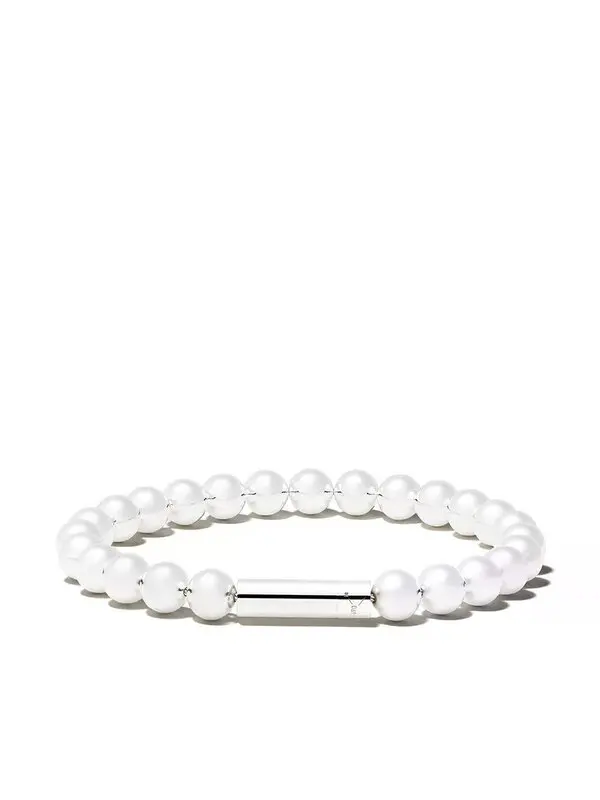 Le Gramme Le 47 Beads Bracelet - Silver
