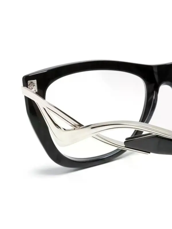 Dita Icelus Cat-eye Glasses - Black