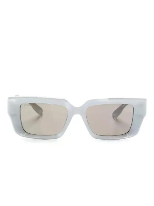 Gucci Gg1529s Rectangle-frame Sunglasses - Grey