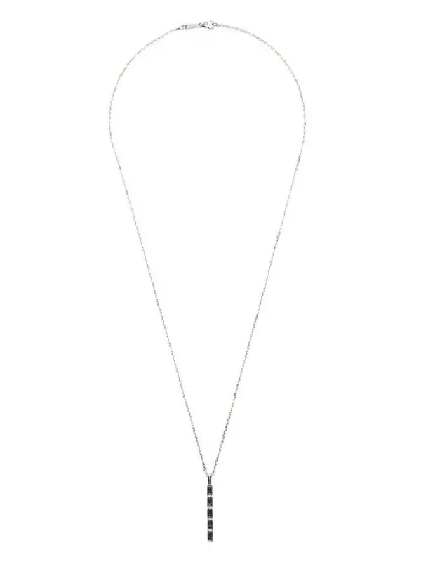 SUZANNE KALAN 18kt White Gold Sapphire Necklace