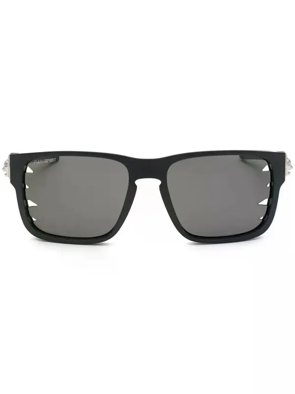 PLEIN SPORT Gaze Square-frame Sunglasses - Black