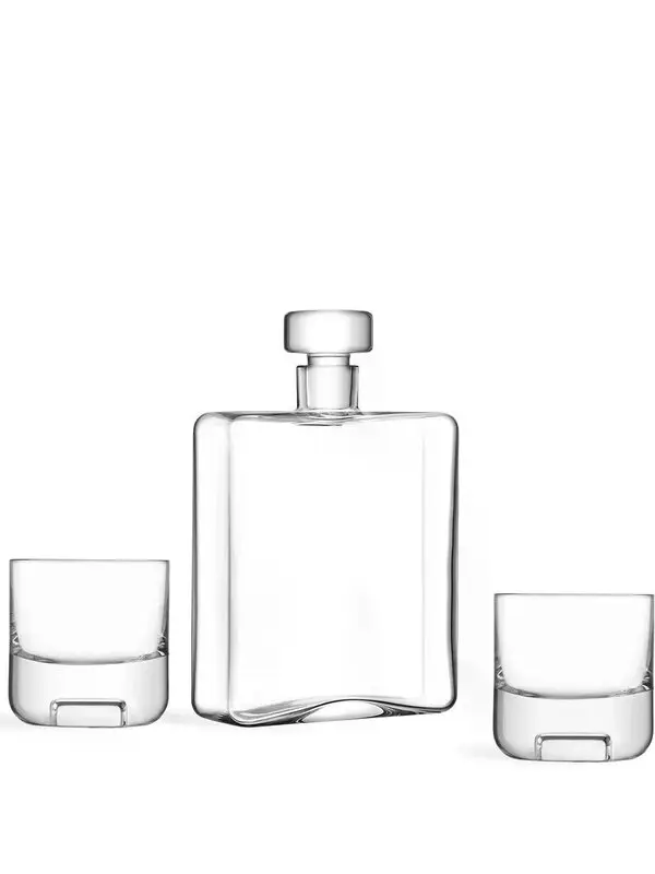 LSA INTERNATIONAL Cask Whiskey Set - White