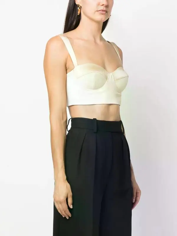 Moschino Cropped Tank Top