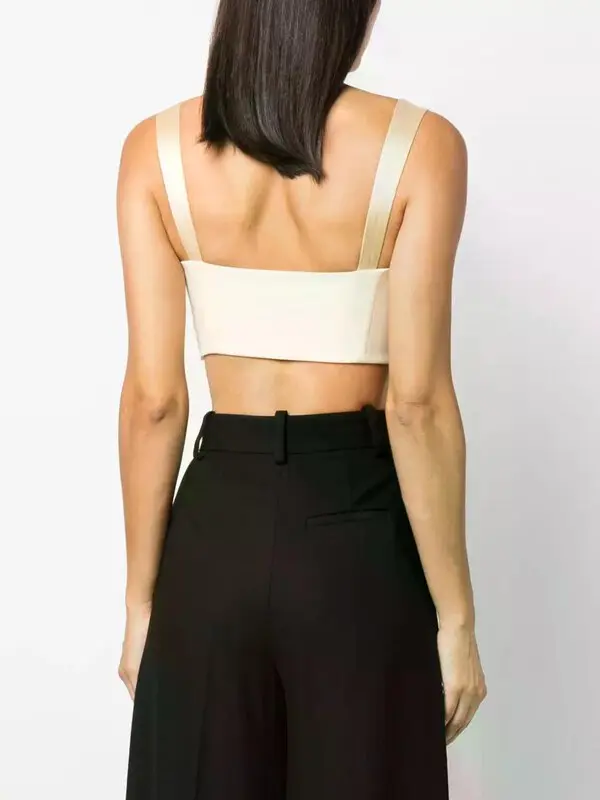 Moschino Cropped Tank Top