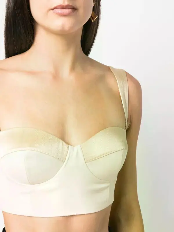 Moschino Cropped Tank Top