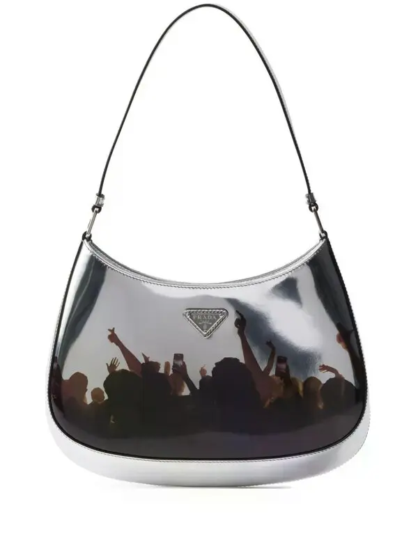 Prada Cleo Shoulder Bag - Grey