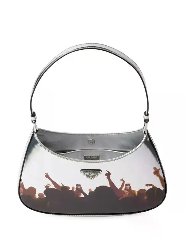 Prada Cleo Shoulder Bag - Grey