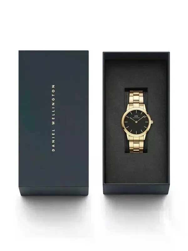 DANIEL WELLINGTON Iconic Link 28mm Watch - Black
