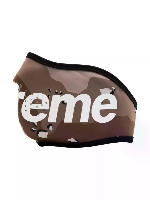 Supreme X Windstopper Camouflage-print Face Mask - Neutrals