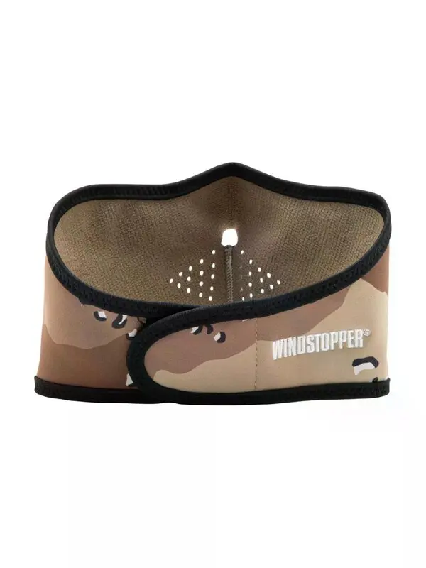 Supreme X Windstopper Camouflage-print Face Mask - Neutrals