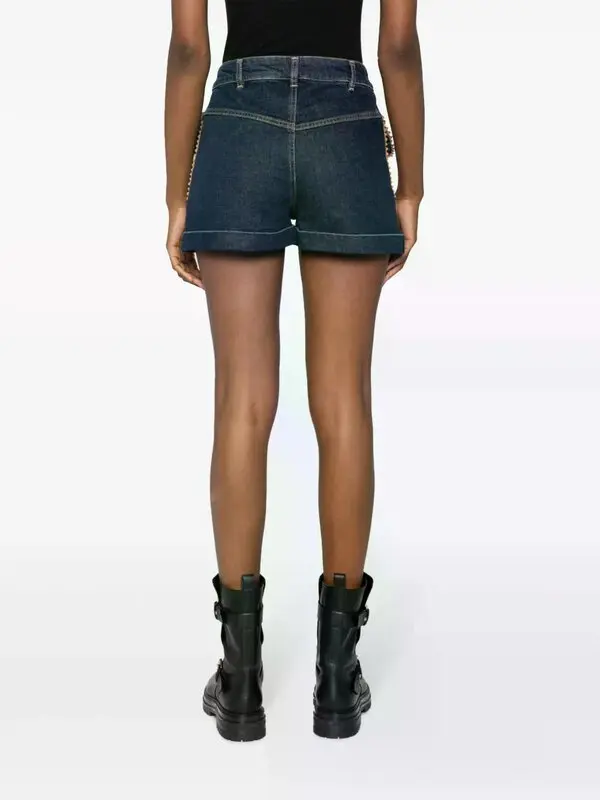 Moschino Passementer Denim Shorts