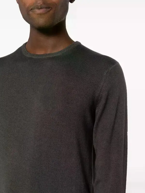 DELL'OGLIO Crew-neck Merino-wool Jumper