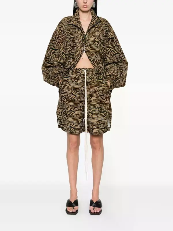 YUIKI SHIMOJI Tiger-stripes Shorts