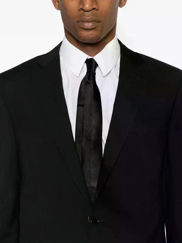 Canali Single-breasted Suit - Black