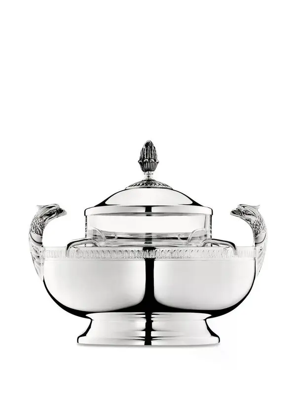 Christofle Malmaison Caviar Serving Set