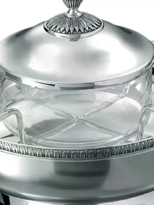 Christofle Malmaison Caviar Serving Set