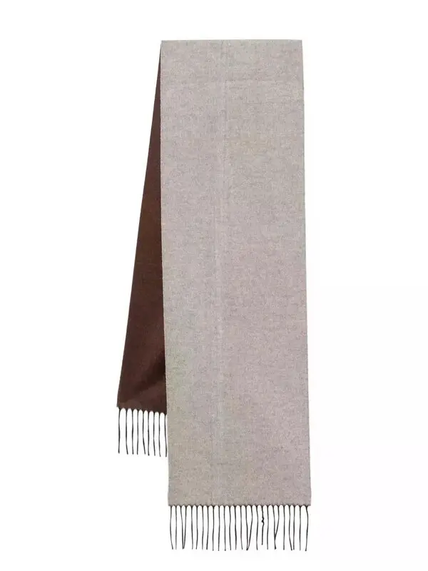 D4.0 Logo-patch Scarf - Brown