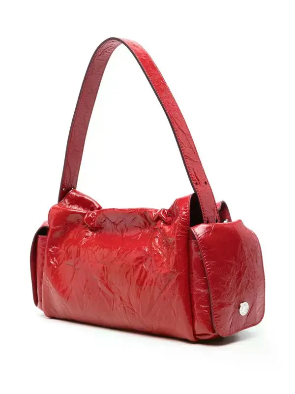 Acne Studios Crinkled Leather Shoulder Bag