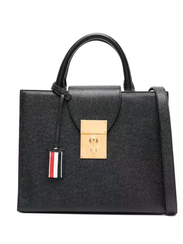 Thom Browne Mr. Thom Leather Tote Bag